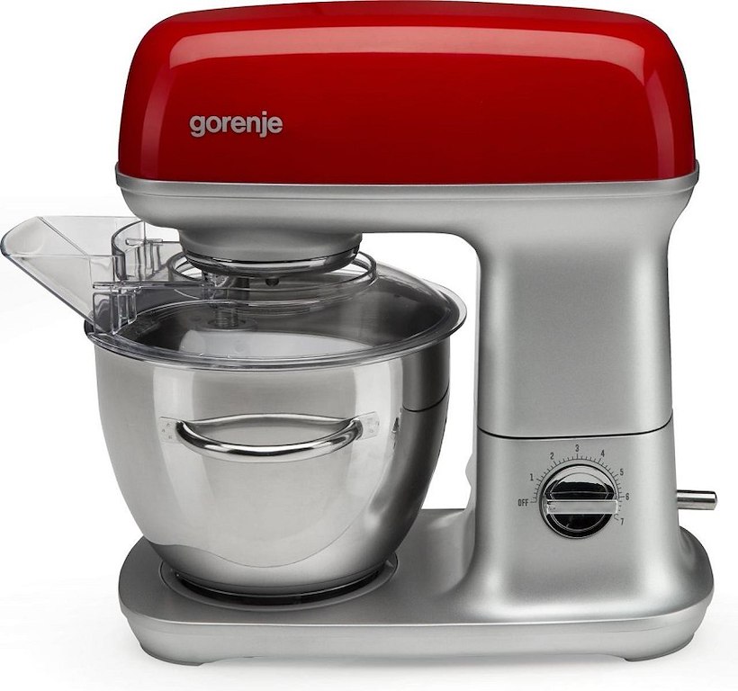 GORENJE KUHINJSKI ROBOT MMC1000RLR 4.5 LITARA 1000 W CRVENO SIVI