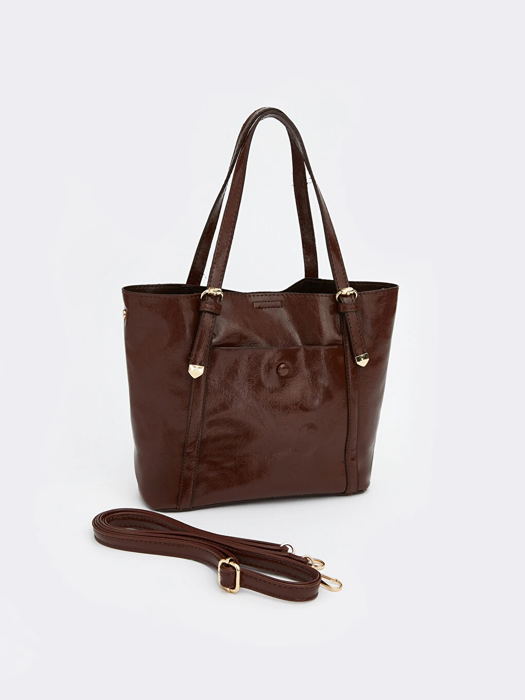 LCW ACCESSORIES Torba Za Rame Sa Krokodilskim Uzorkom