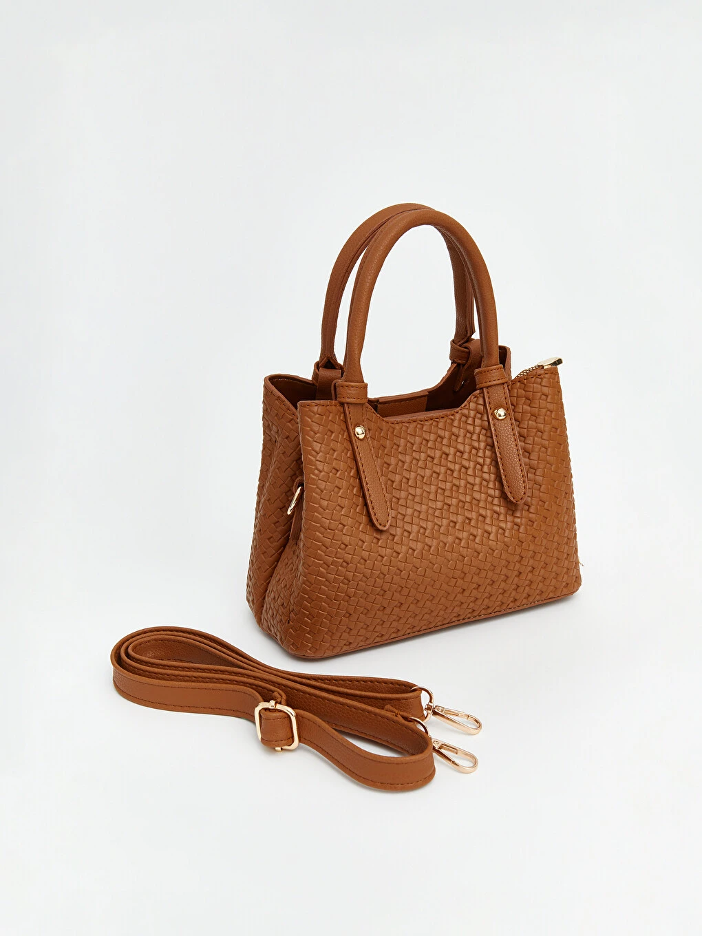 LCW ACCESSORIES Pletena Ženska Torba Za Rame Sa Šarama Od Pruća