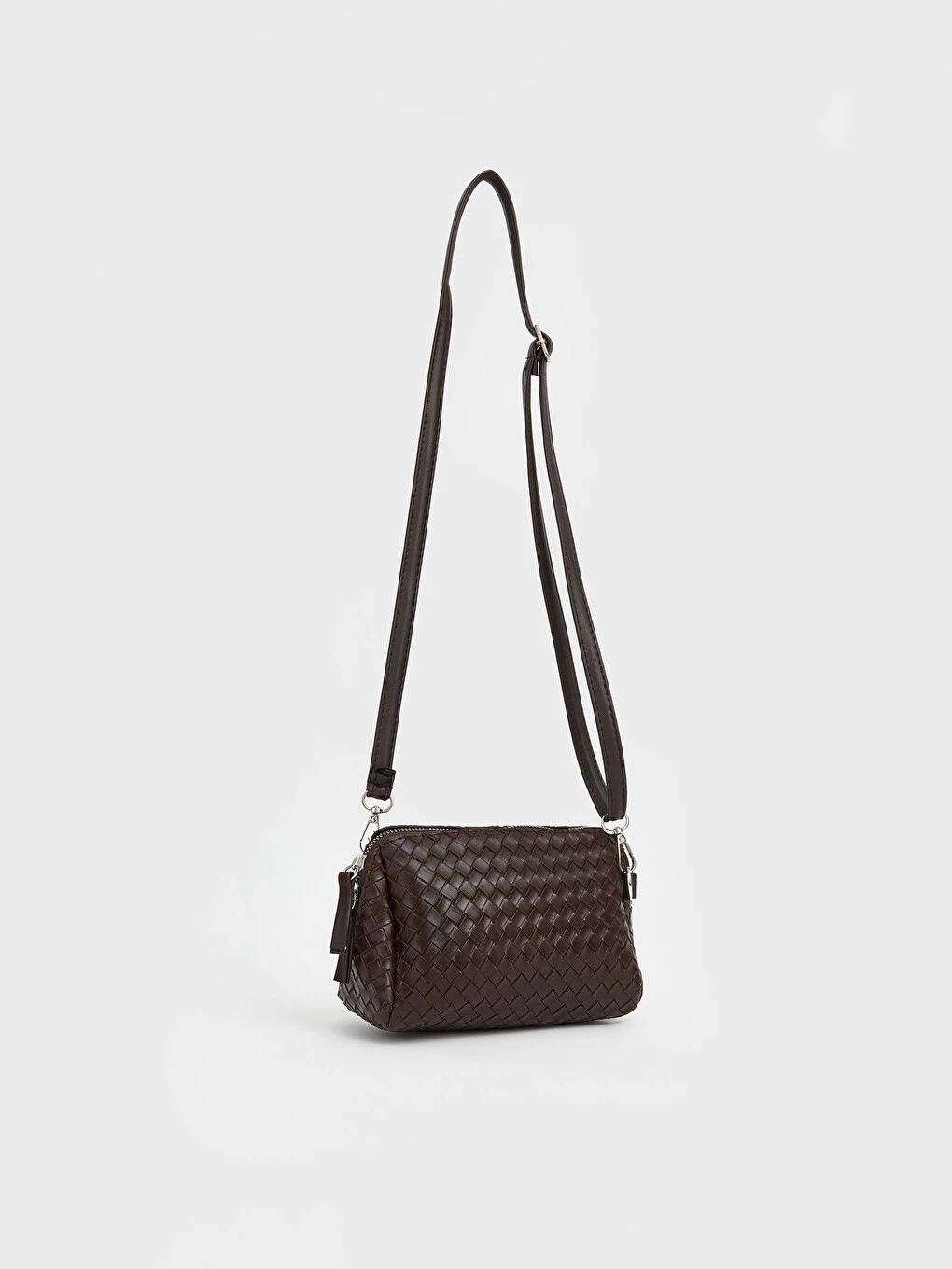 LCW ACCESSORIES Ženska Ručna Tašna Sa Rajsferšlusom I Pletenim Dezenom