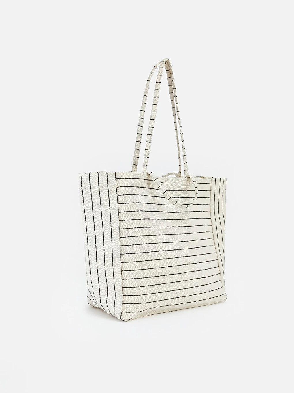 LCW ACCESSORIES Prugasta Platnena Ženska Torba Za Rame