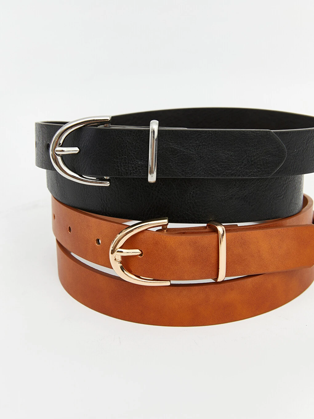 LCW ACCESSORIES Ženski Kaiš Od Eko Kože, Pakovanje Od 2 Komada