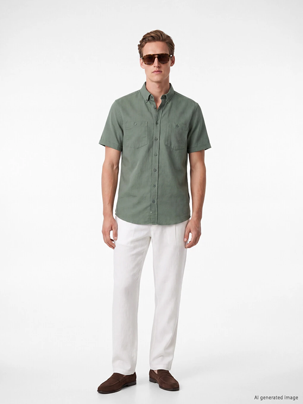 LCWAIKIKI Classic Regular Fit Dobby Košulja Za Muškarce