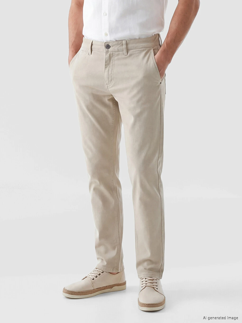 LCWAIKIKI Classic Muške Chino Pantalone Regularnog Kroja