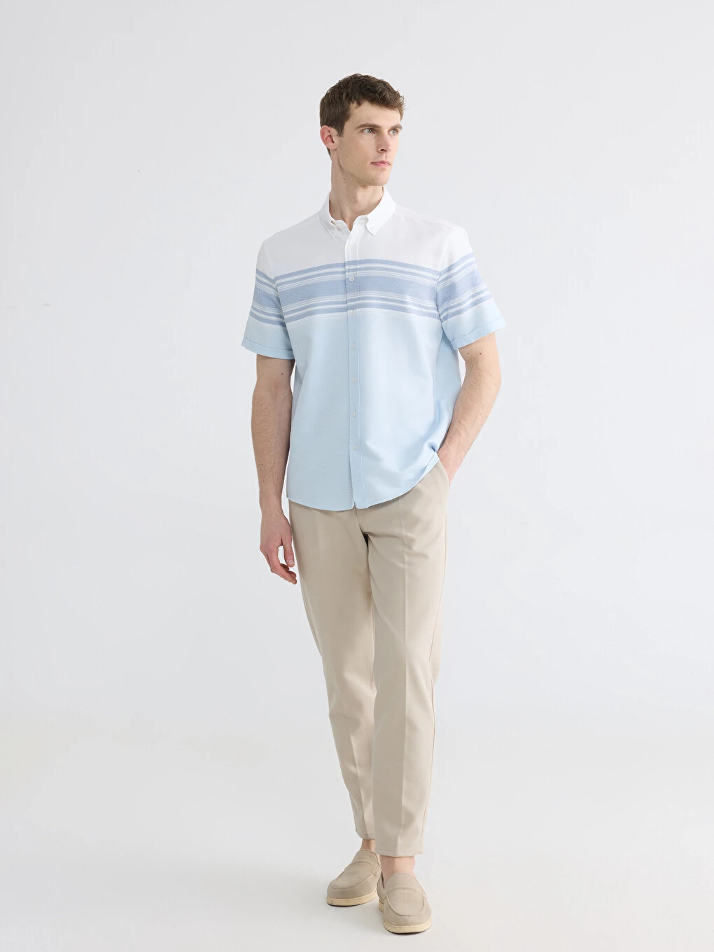 LCWAIKIKI Classic Regular Fit Dobby Muška Košulja