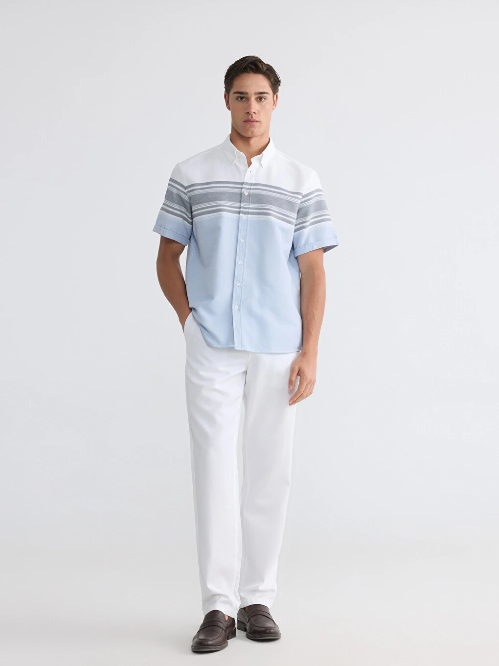 LCWAIKIKI Classic Regular Fit Dobby Muška Košulja