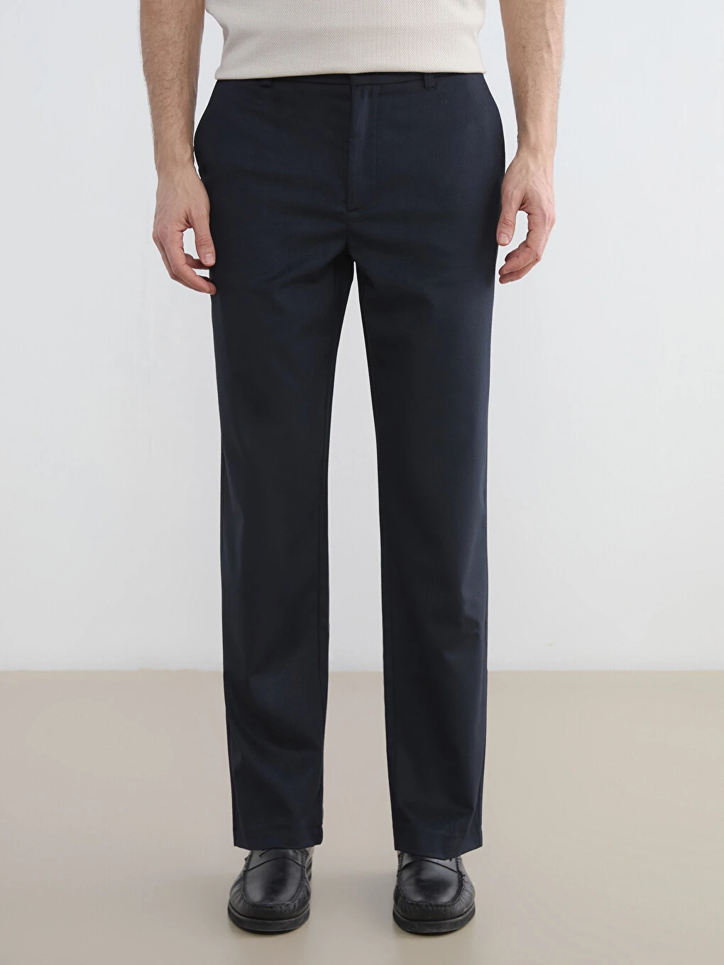 SOUTHBLUE Standardne Pantalone Za Muškarce Od Mešavine Vune