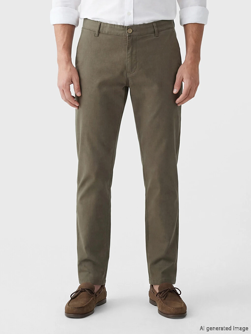 LCWAIKIKI Classic Muške Chino Pantalone Regularnog Kroja