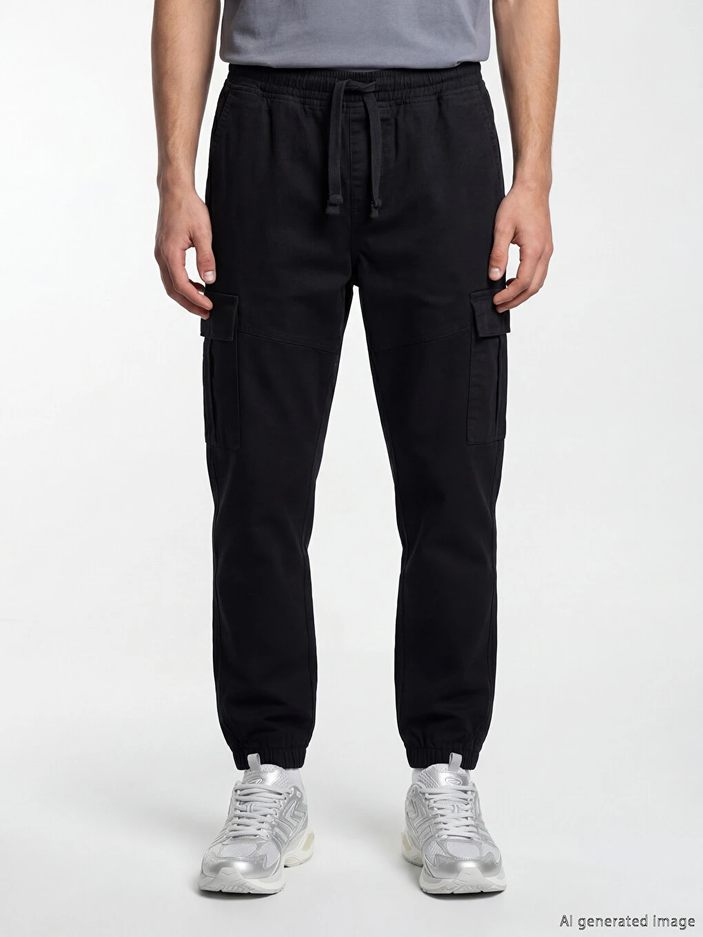 XSIDE Cargo Pantalone Regular Fit Od Kepera Za Muškarce