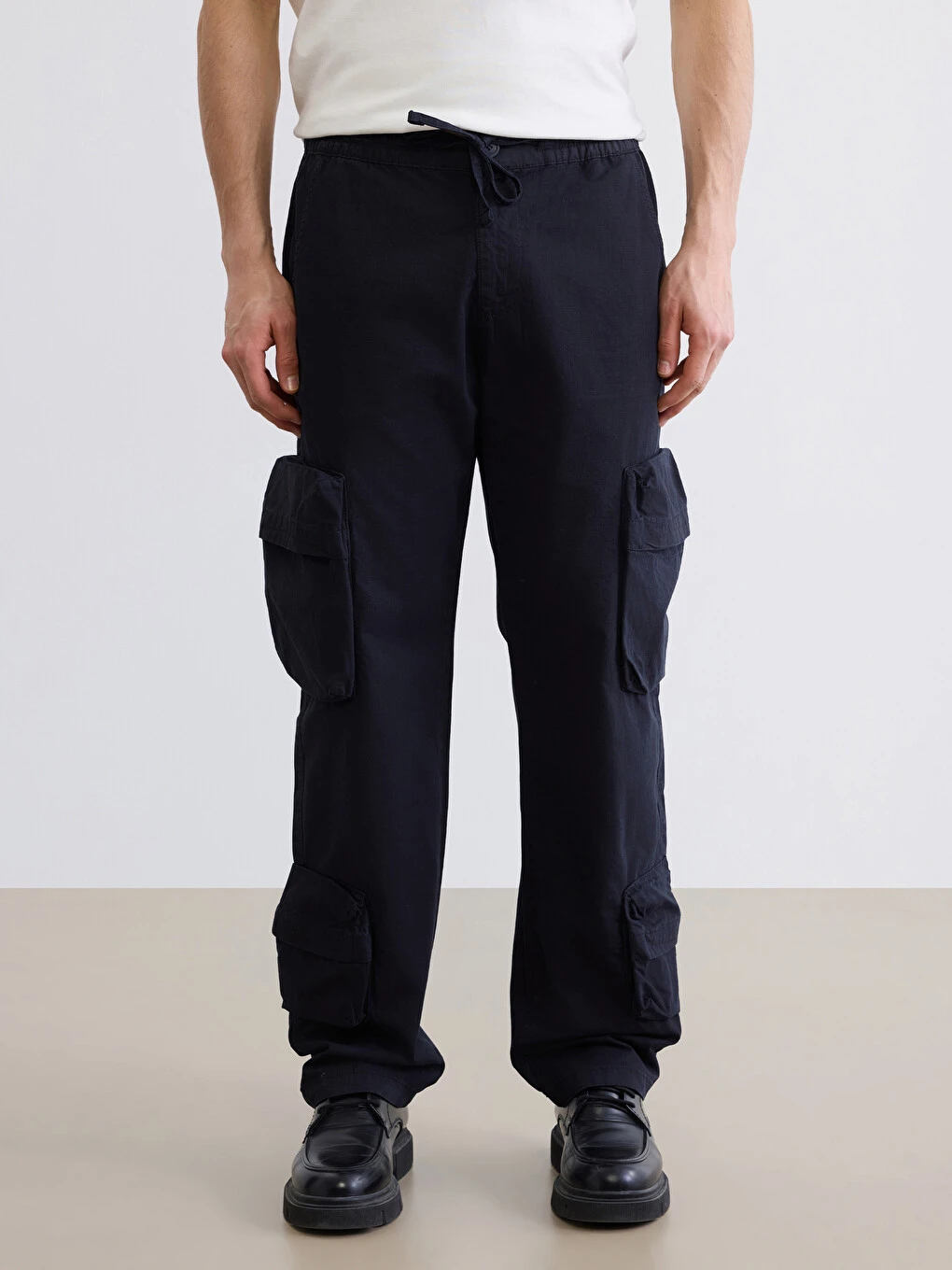 XSIDE Muške Cargo Pantalone Opuštenog Kroja