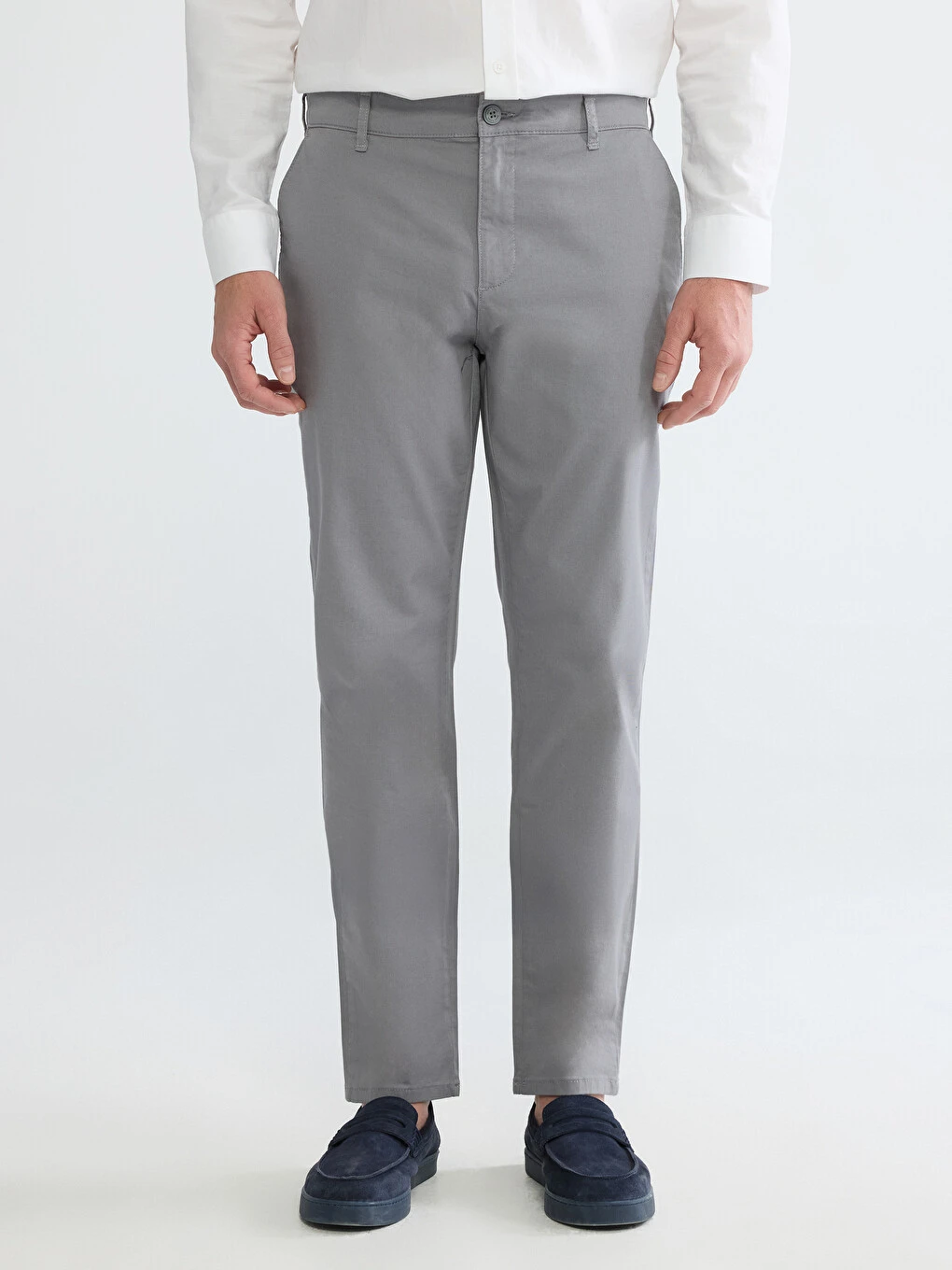 LCWAIKIKI Classic Muške Chino Pantalone Uskog Kroja