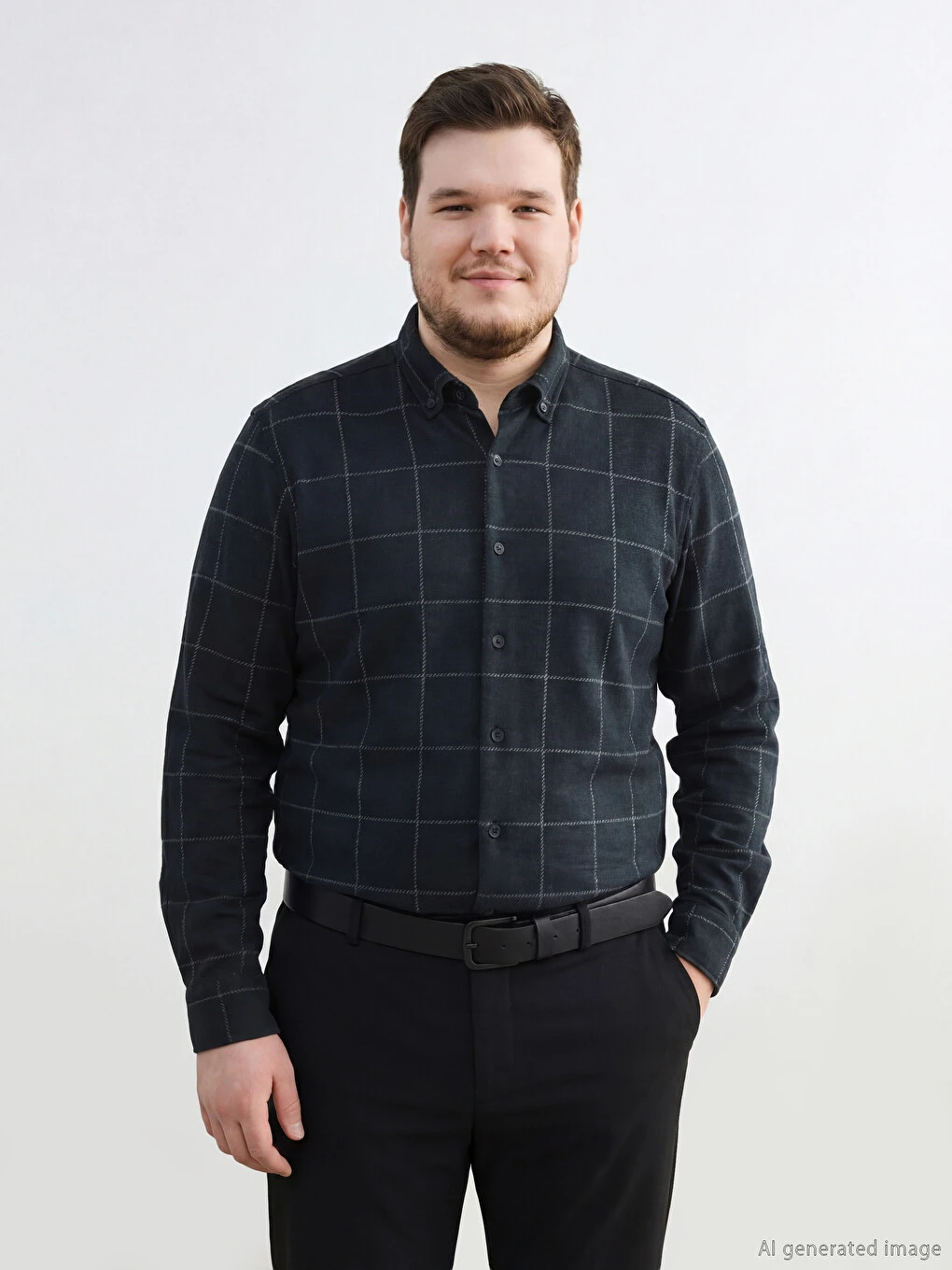 SOUTHBLUE Regular Fit Karirana Košulja Za Muškarce