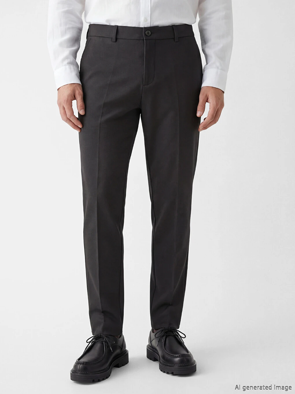 LCWAIKIKI Classic Muške Chino Pantalone Uskog Kroja