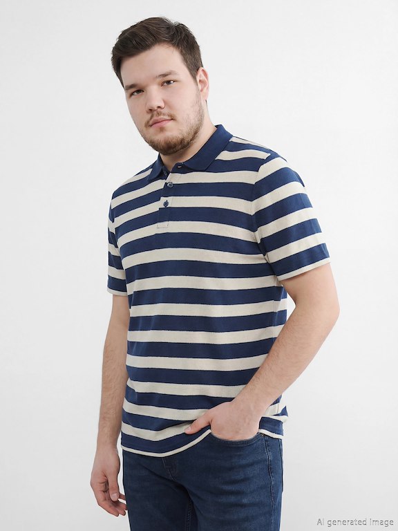 LCWAIKIKI Classic Muška Polo Majica Na Pruge