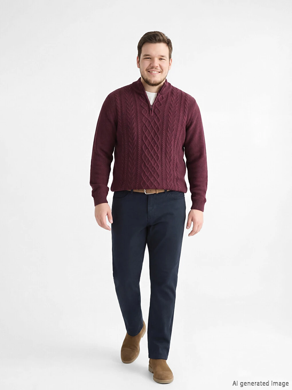 LCWAIKIKI Classic Muške Chino Pantalone Klasičnog Kroja
