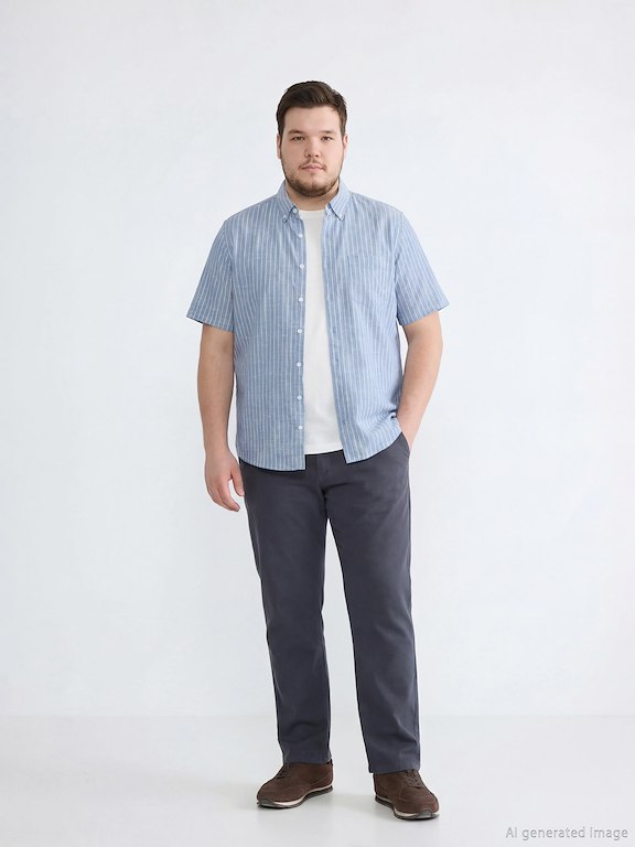 LCWAIKIKI Classic Muške Chino Pantalone Klasičnog Kroja