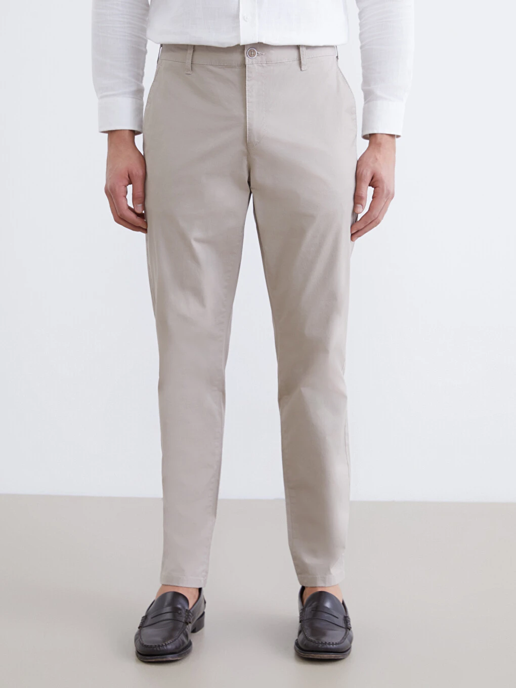 LCWAIKIKI Classic Usko Krojene Muške Chino Pantalone
