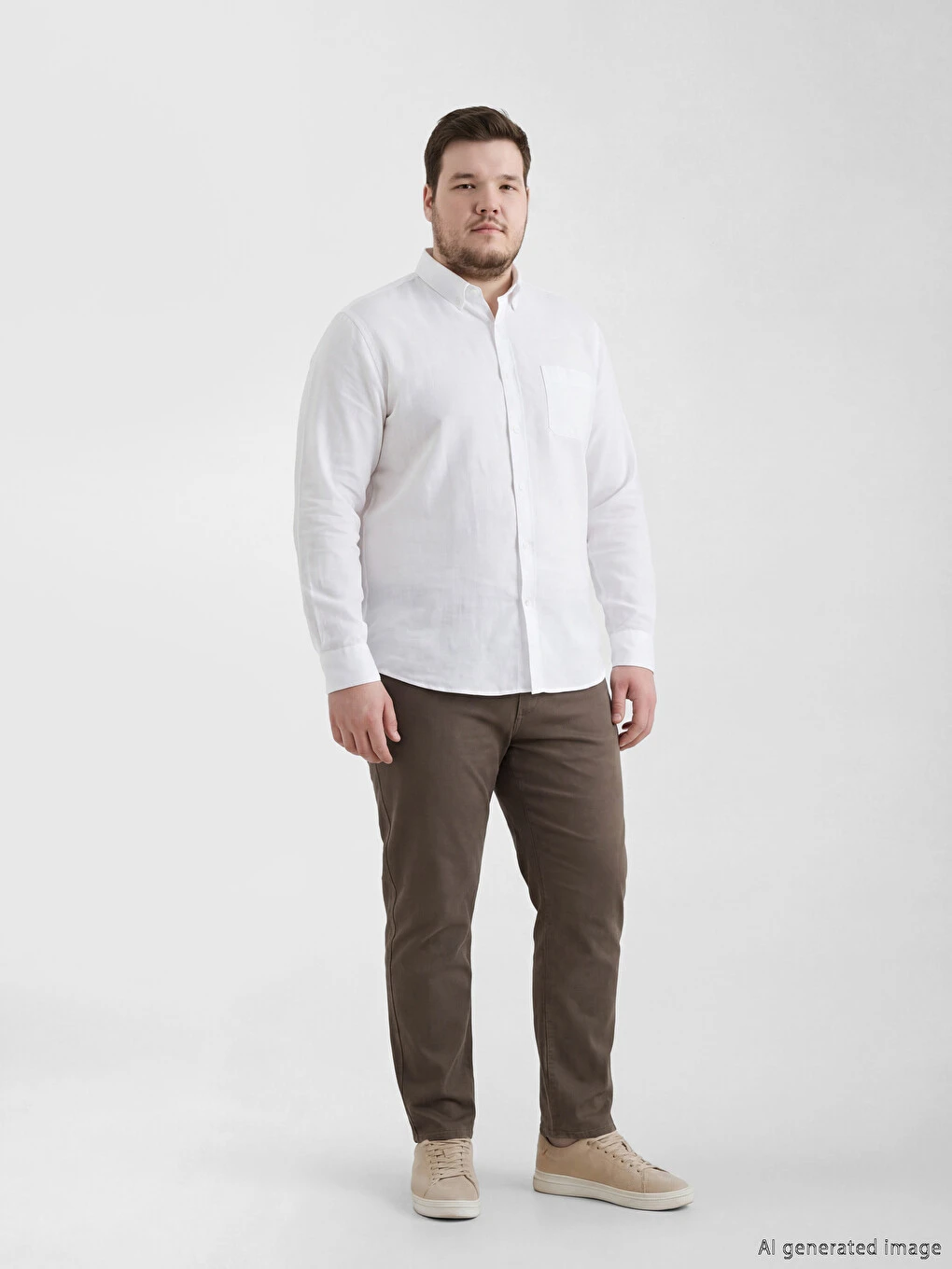 LCWAIKIKI Classic Muške Chino Pantalone Od Gabardina Slim Kroja