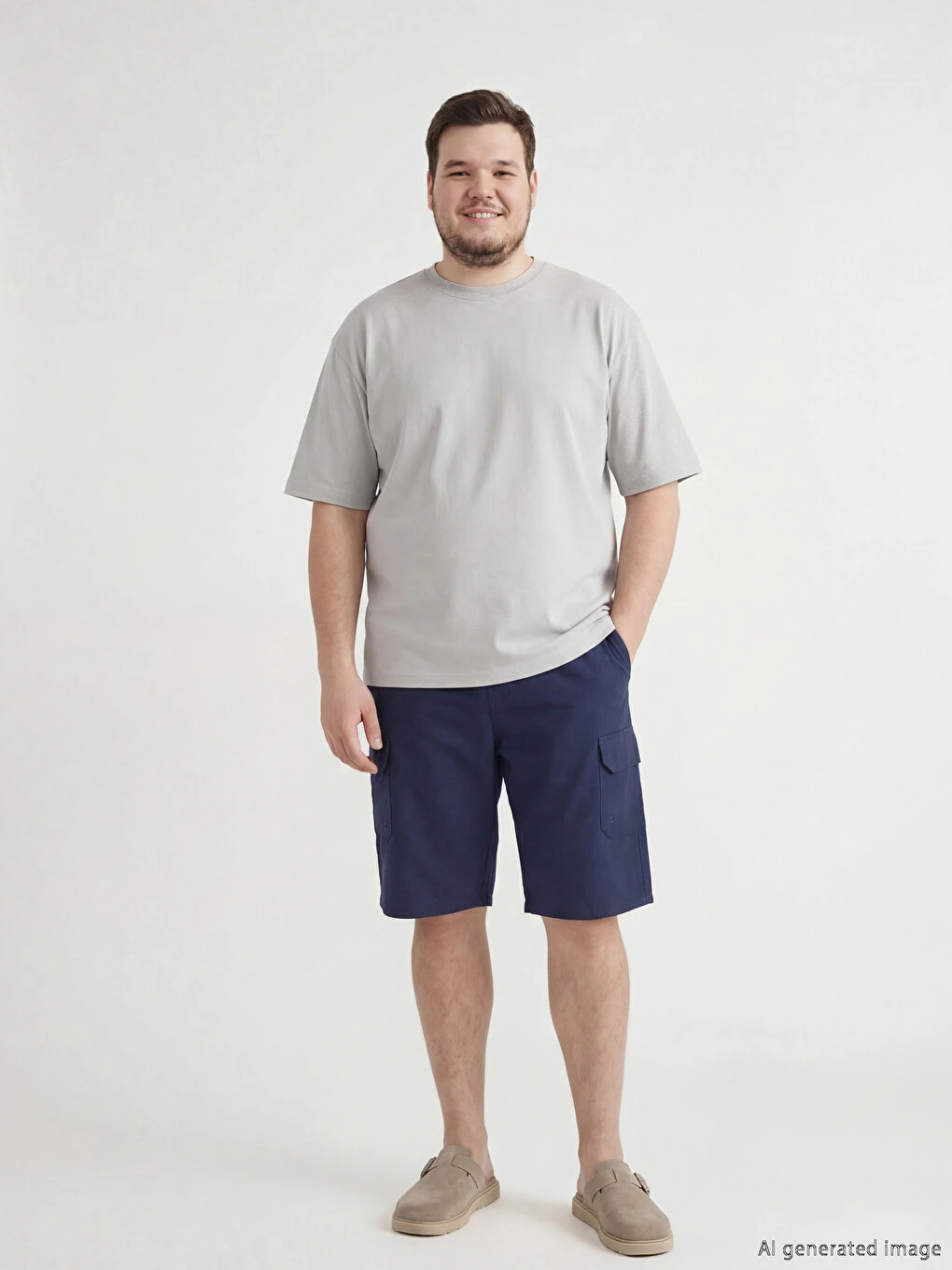 LCW SWIMWEAR Muški Šorts Za Kupanje Ispod Kolena