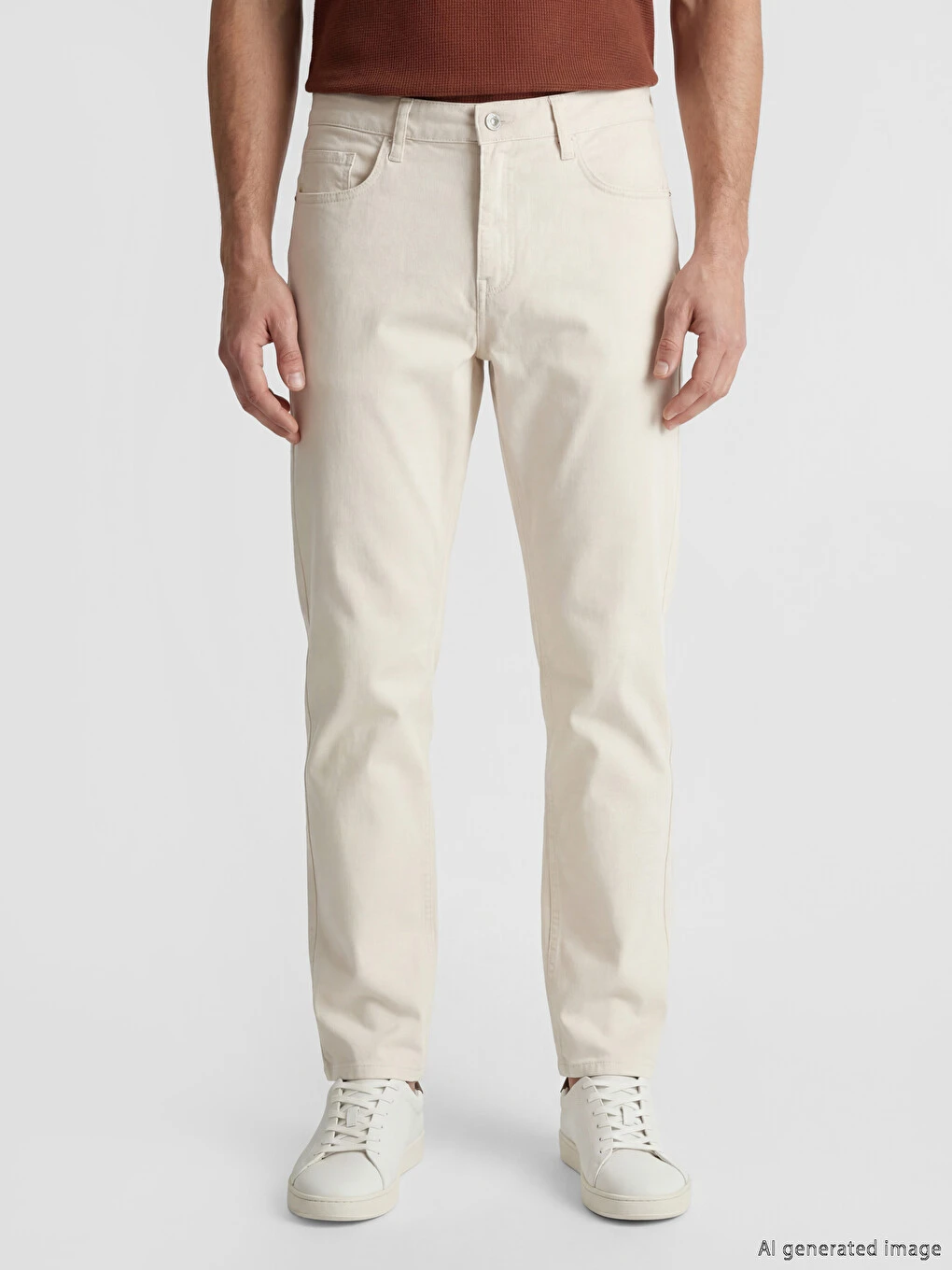 LCWAIKIKI Classic Muške Chino Pantalone Od Gabardina Regularnog Kroja