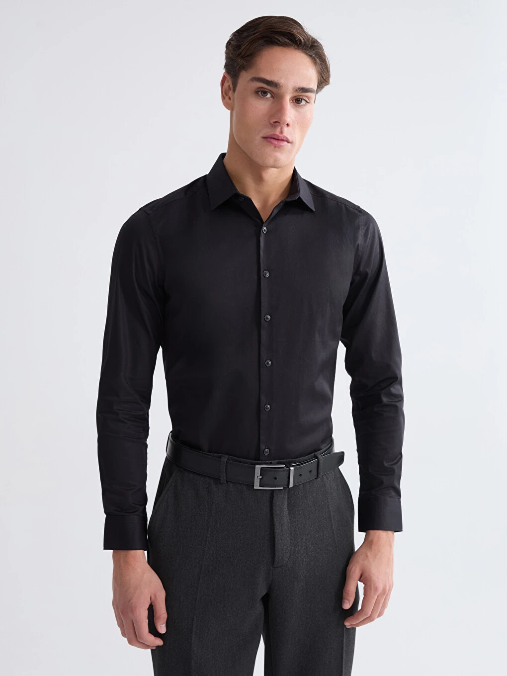 LCW BUSINESS Slim Fit Gabardinska Muška Košulja