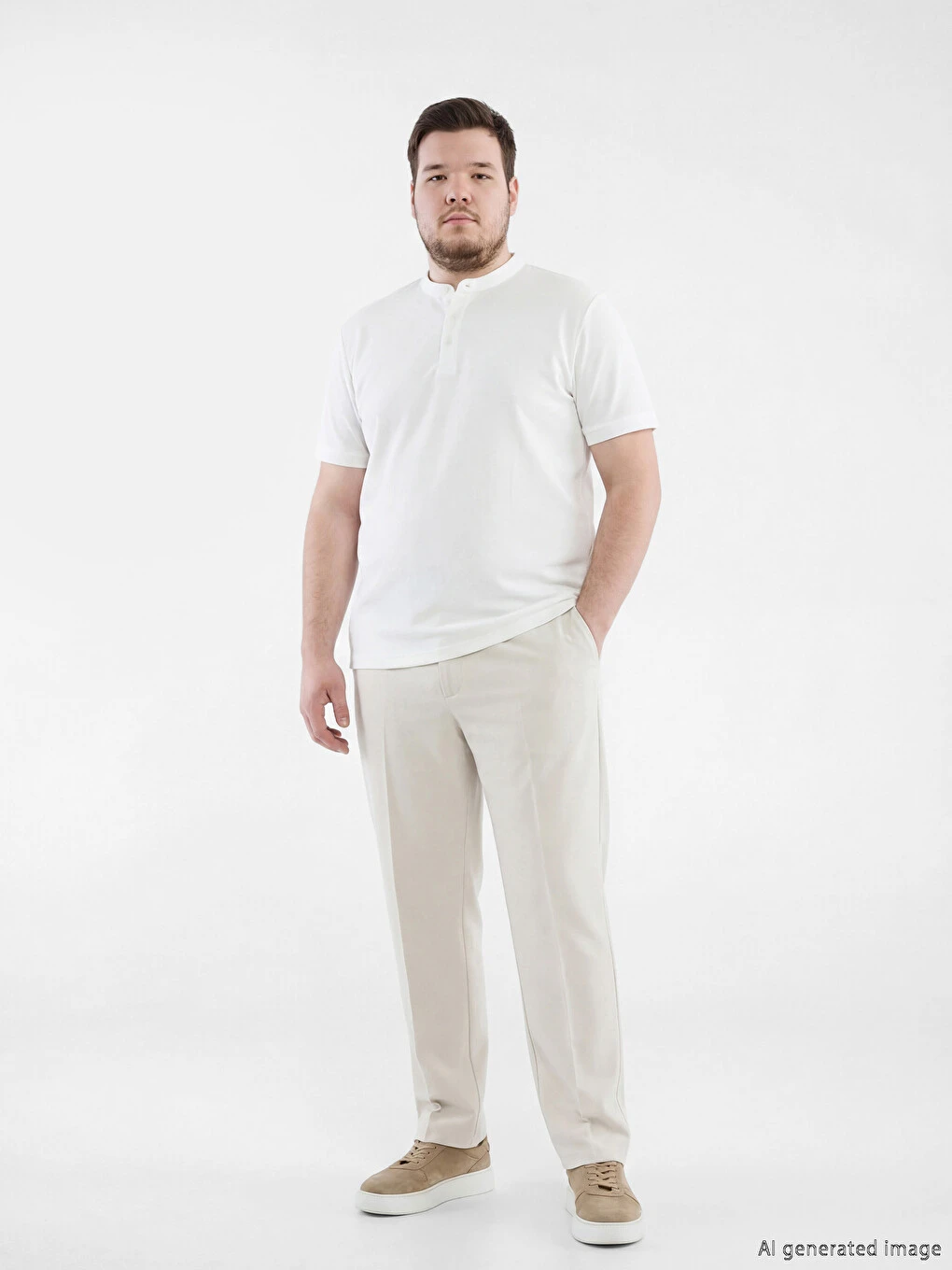 LCWAIKIKI Classic Muške Chino Pantalone Uskog Kroja