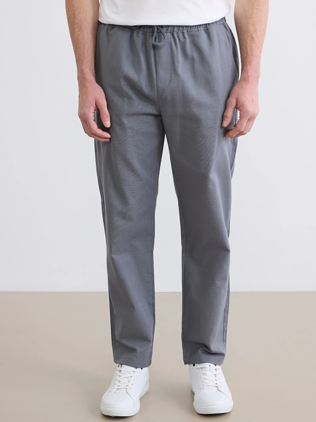 LC WAIKIKI Muške Pantalone Od Kepera, Standardni Kroj