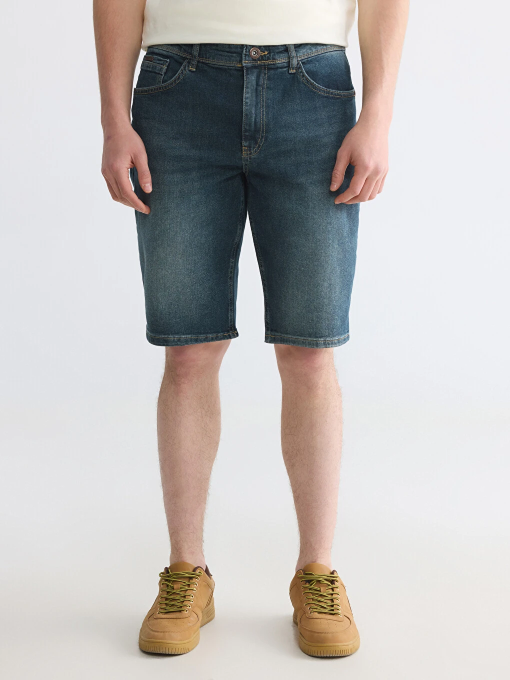 LCW Jeans Slim Fit Muški Teksas Šorts