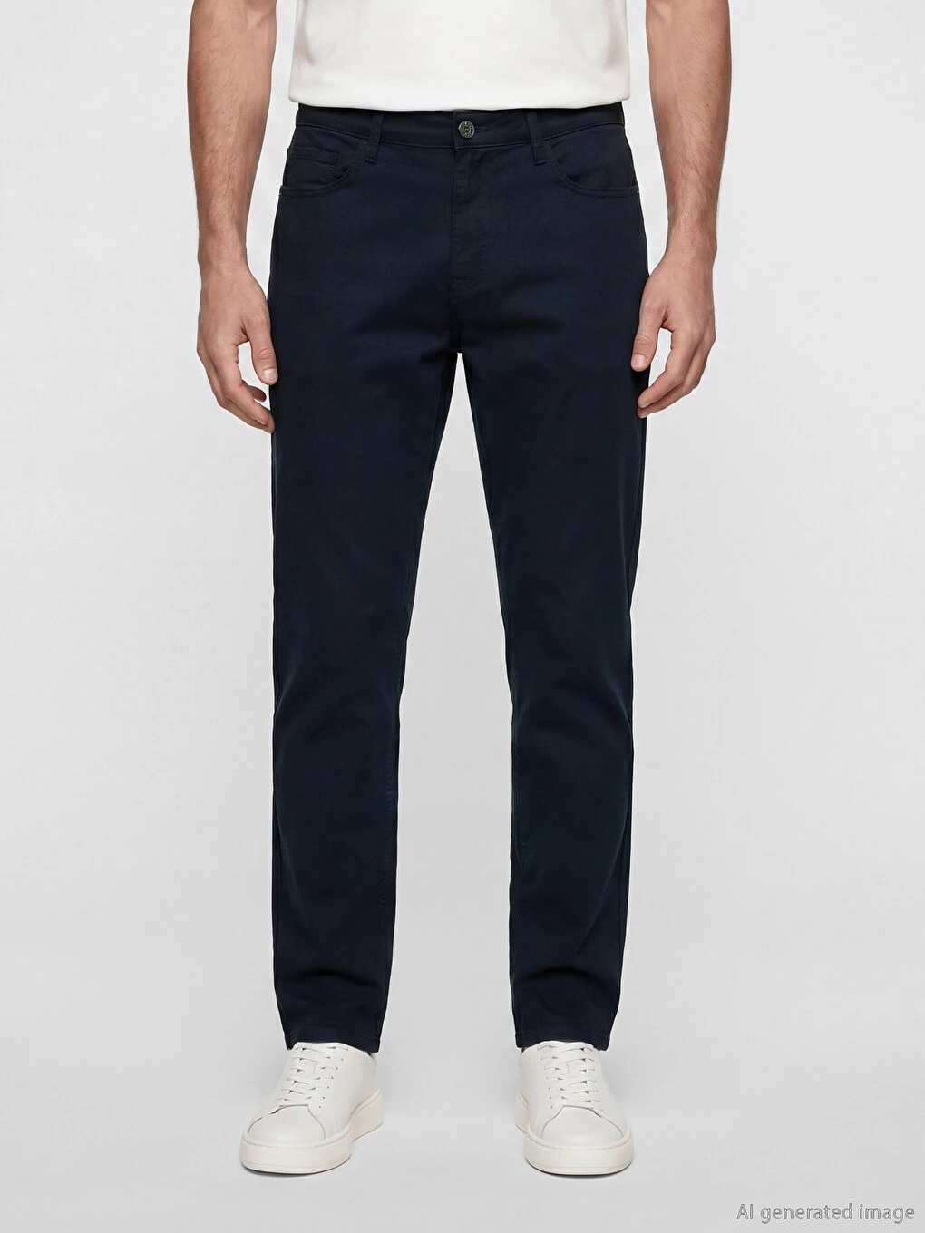 LCWAIKIKI Classic Muške Chino Pantalone Od Gabardina Regularnog Kroja