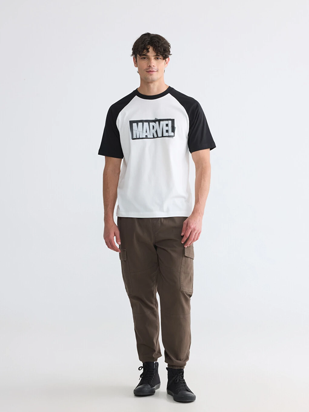 XSIDE Muška Majica Sa Okruglim Izrezom Marvel Štampa