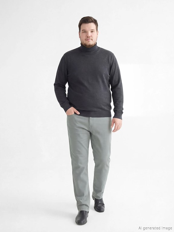 LCWAIKIKI Classic Muške Chino Pantalone Klasičnog Kroja