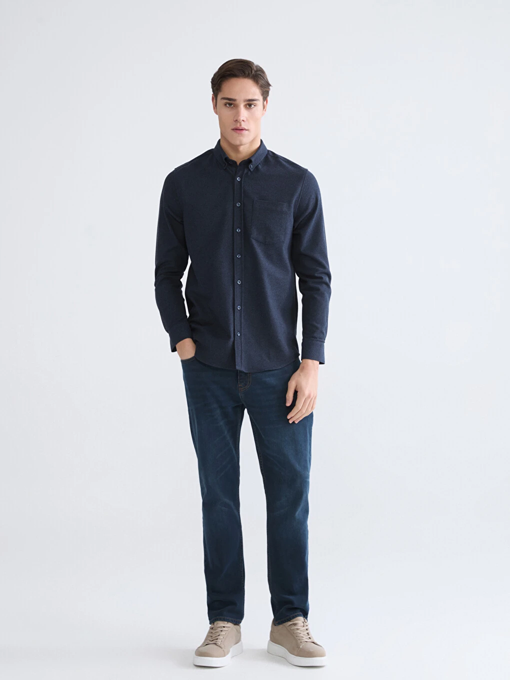 LCWAIKIKI Classic Regular Fit Dobi Košulja Za Muškarce