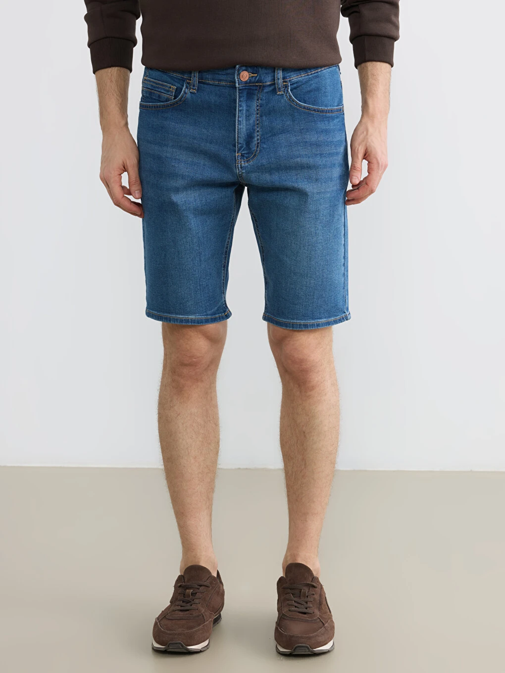 LCW Jeans Slim Fit Muški Teksas Šorts