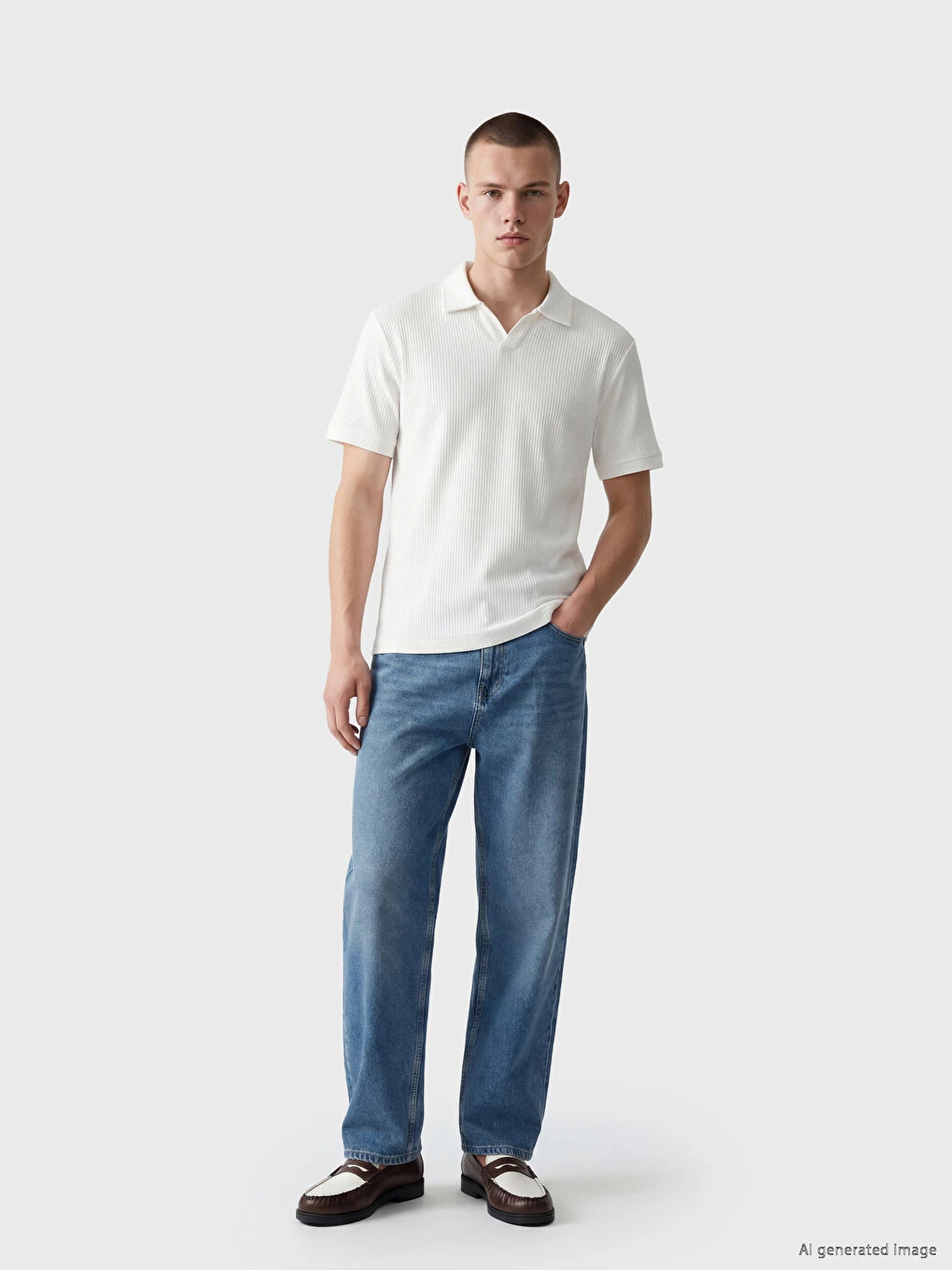 XSIDE Polo Kragna Muška Majica Od Trikotaže