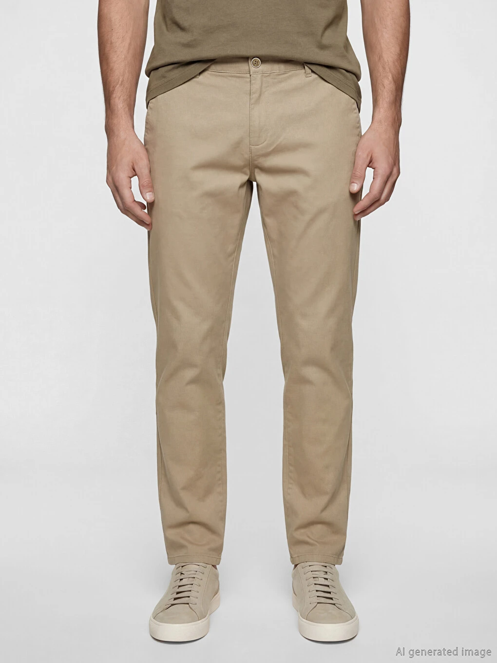 LCWAIKIKI Classic Muške Chino Pantalone Regularnog Kroja