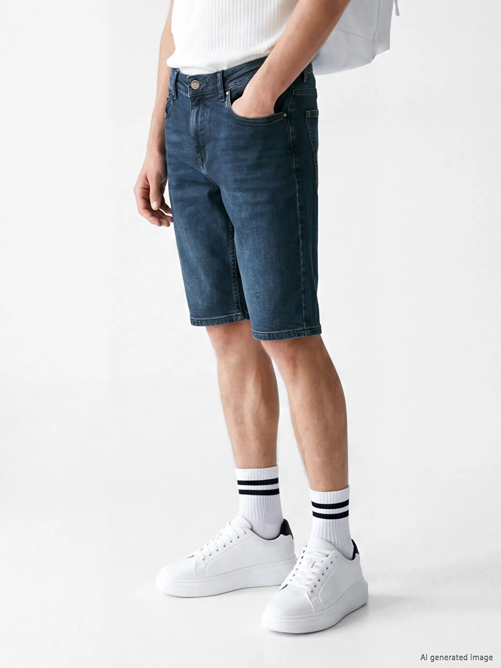LCW Jeans Regular Fit Muški Teksas Šorts