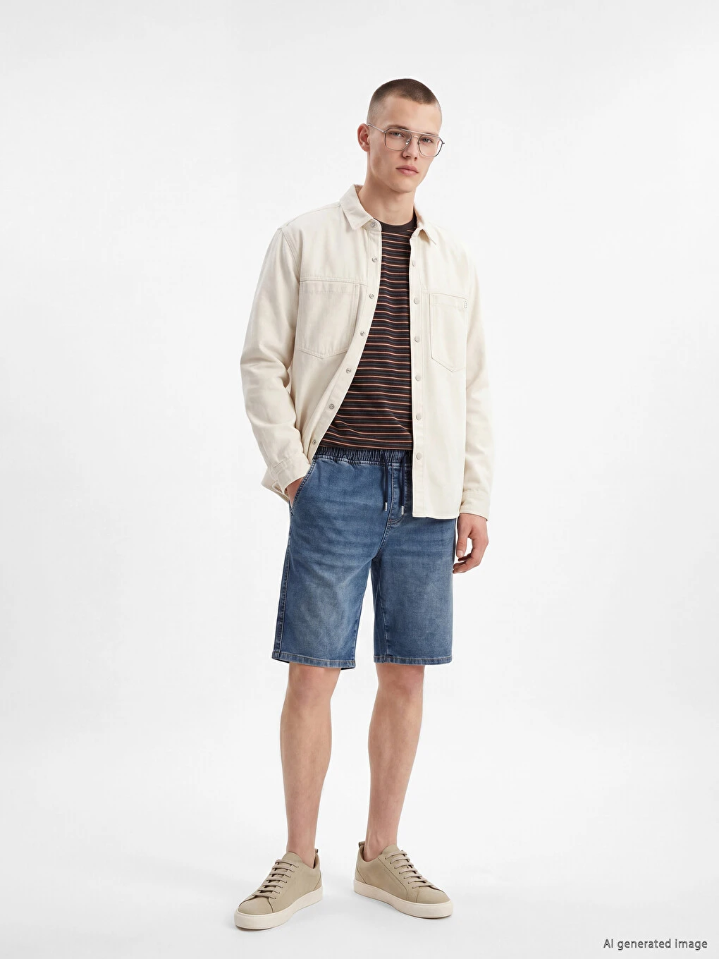 LCW Jeans Regular Fit Muški Teksas Šorts