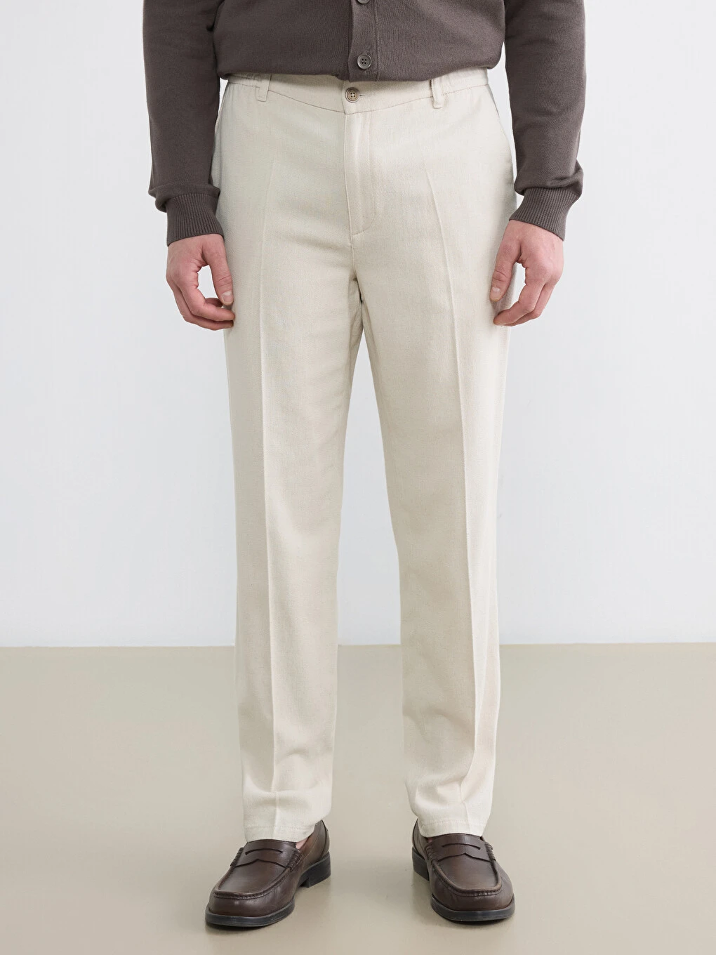 LCWAIKIKI Classic Regular Fit Muške Chino Pantalone