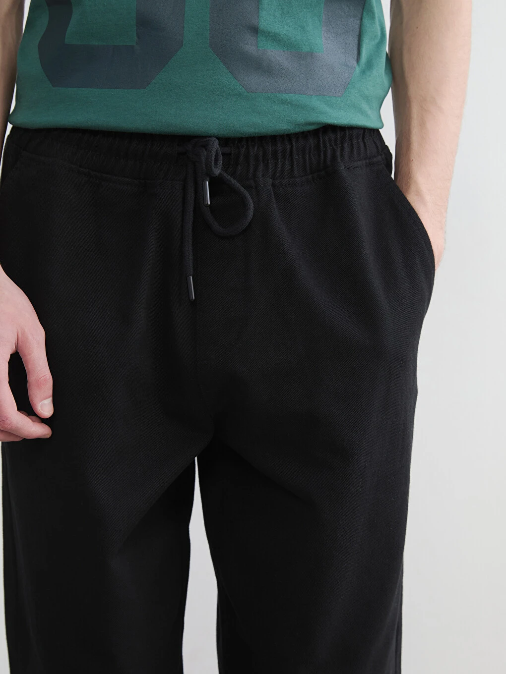 XSIDE Standardni Kroj Gabardine Muške Jogger Pantalone