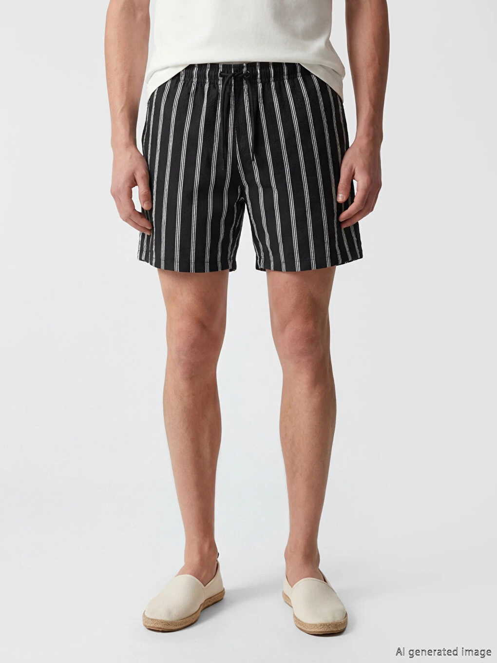 LCW SWIMWEAR Kratke Prugaste Muške Kupaće Gaće