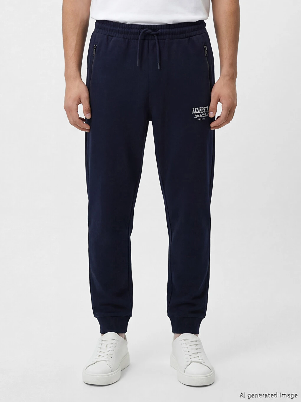 XSIDE Regular Fit Muške Štampane Jogger Trenerke