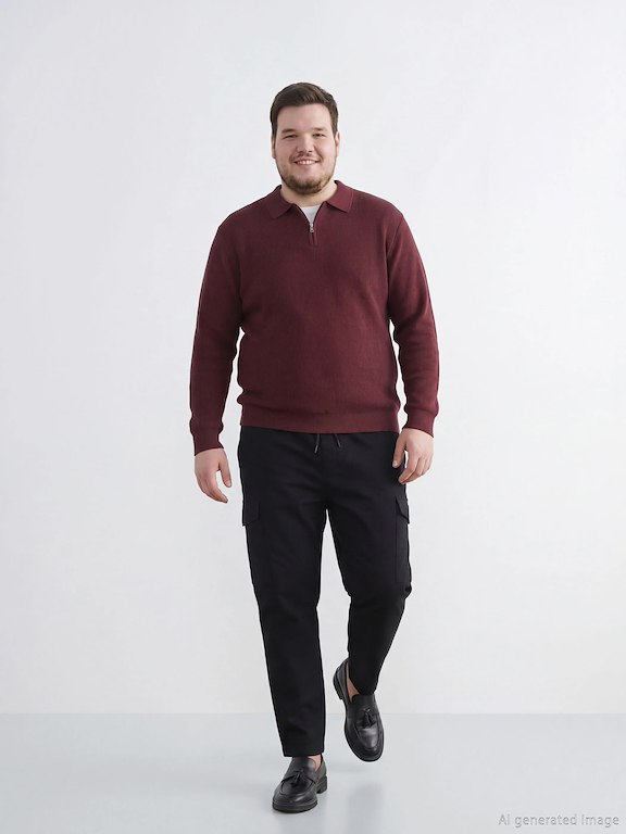 XSIDE Muške Slim Fit Cargo Pantalone