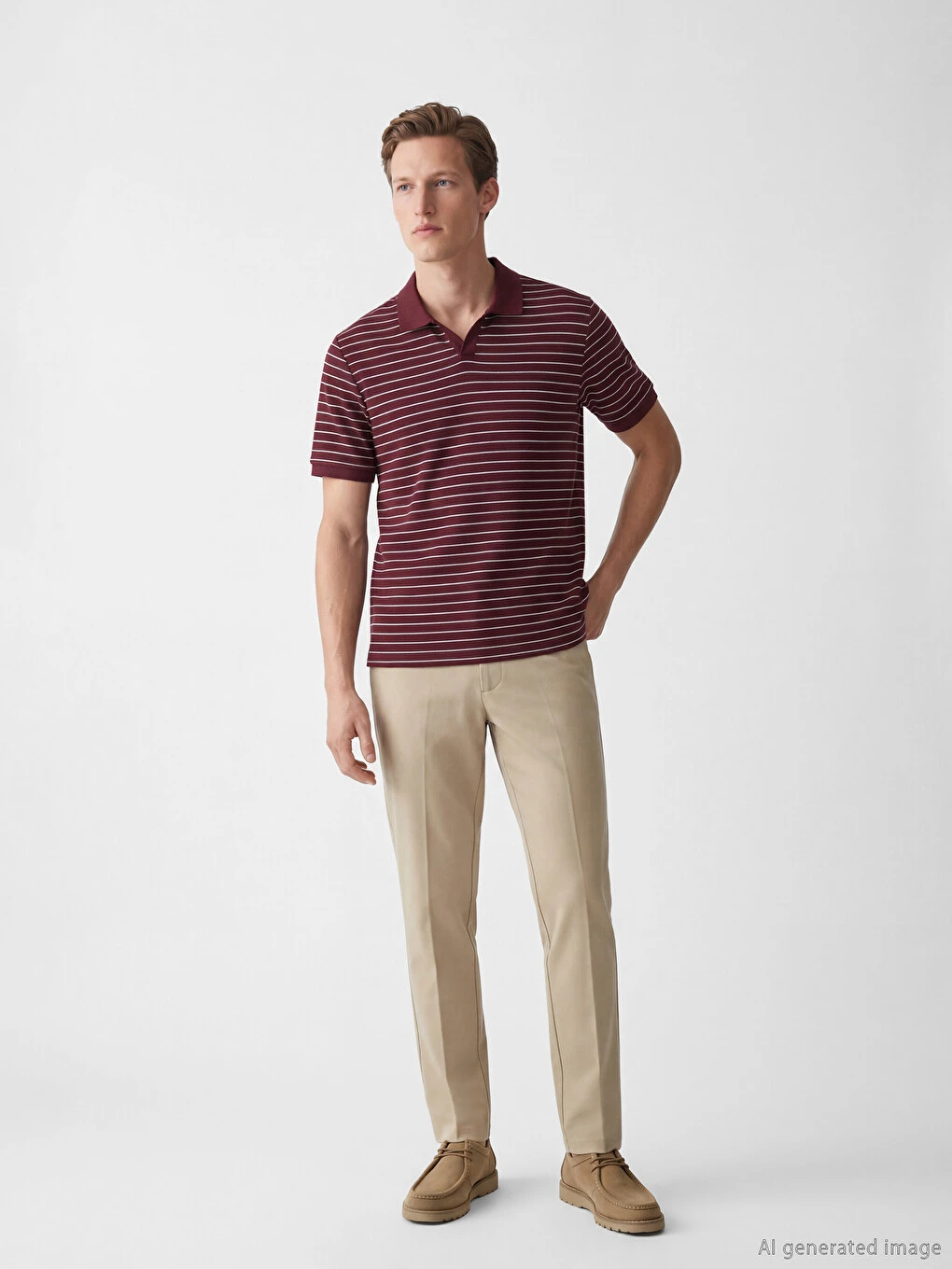 SOUTHBLUE Muška Majica Regular Kroja Sa Polo Kragnom