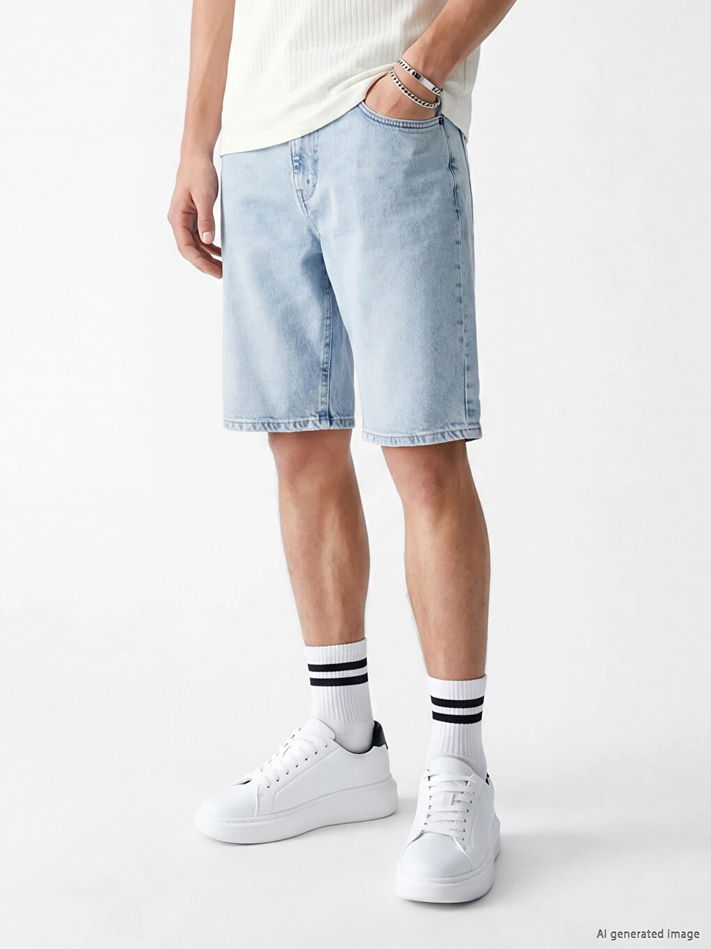 LCW Jeans Regular Fit Muški Teksas Šorts
