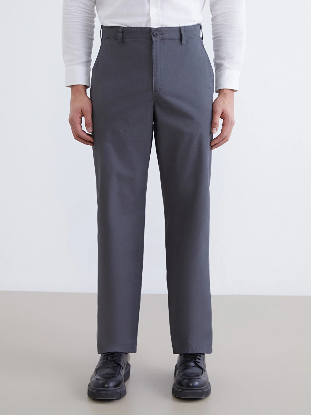 LCWAIKIKI Classic Muške Chino Pantalone Opuštenog Kroja