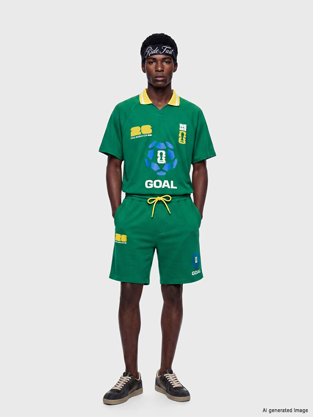 XSIDE Regular Fit Fifa 2026 Štampani Muški Šorts