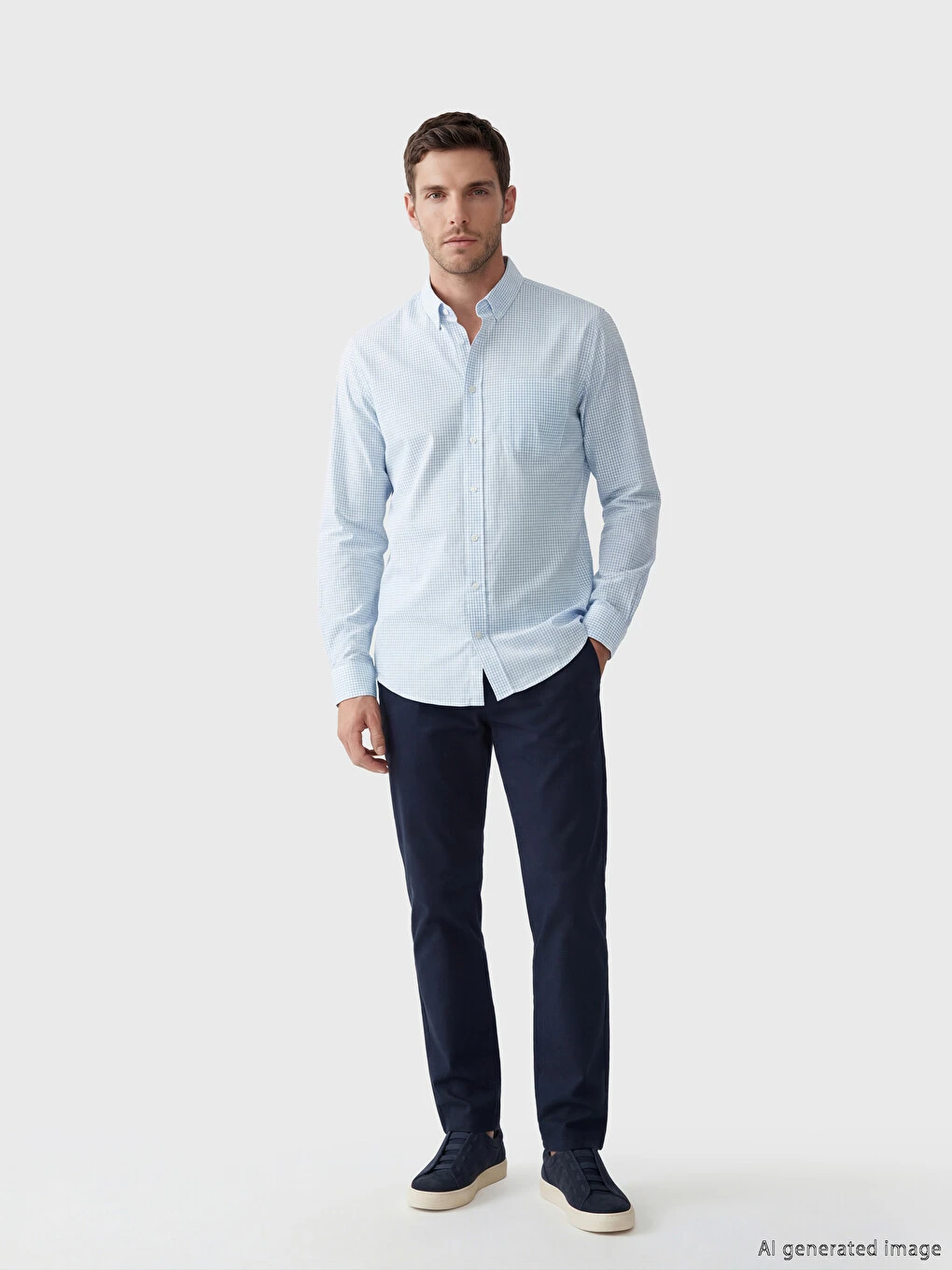 LCWAIKIKI Classic Regular Fit Muška Košulja Sa Uzorkom