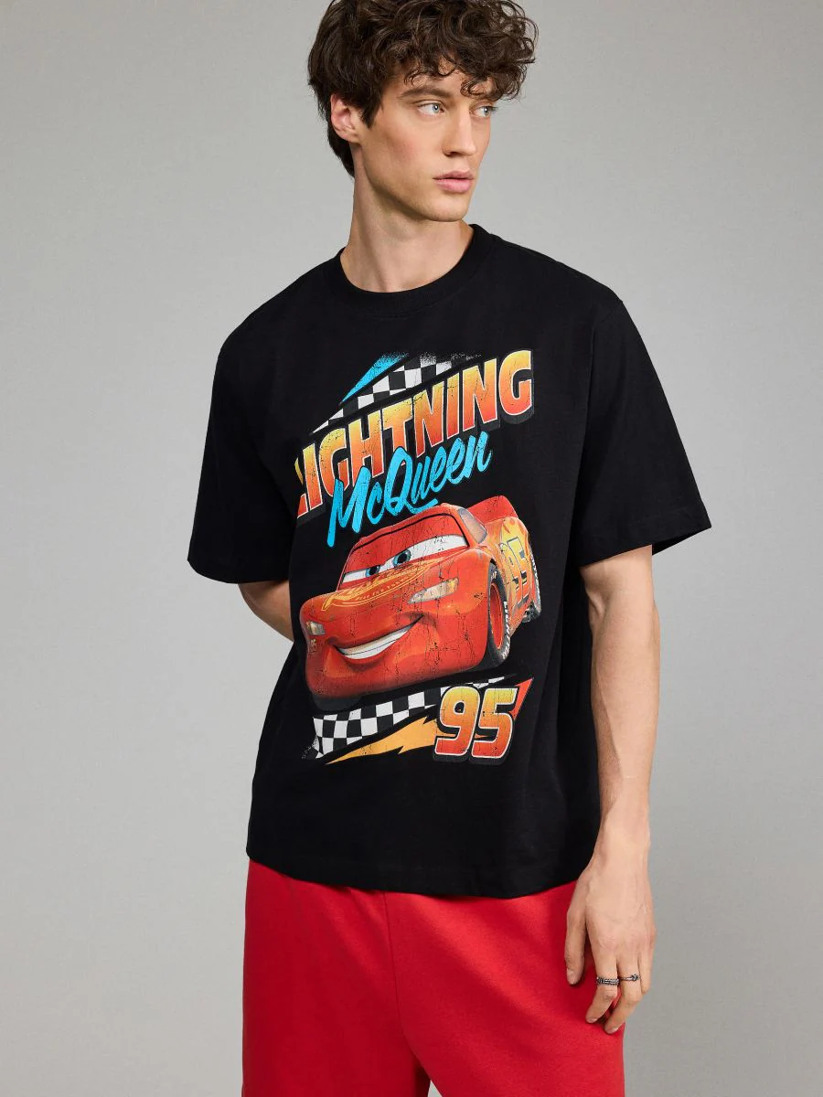 Majica sa printom Lightning McQueen