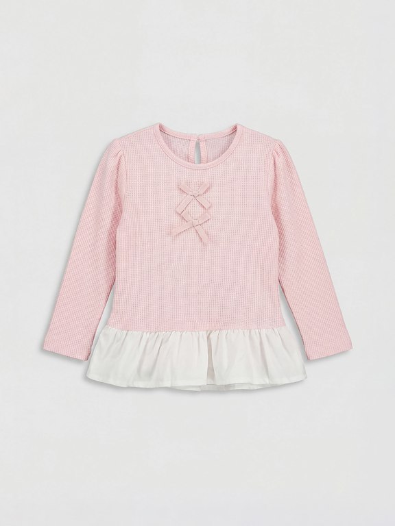 LCW Kids Majica Za Devojčice Sa Detaljem Mašne