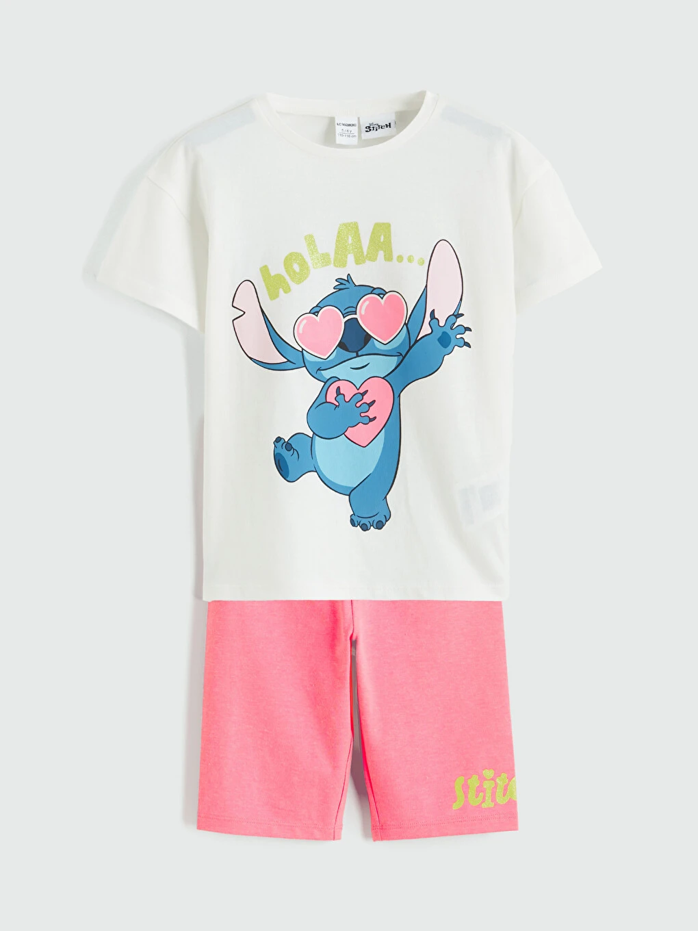 LCW Kids Lilo & Stitch Štampani Komplet Za Devojčice